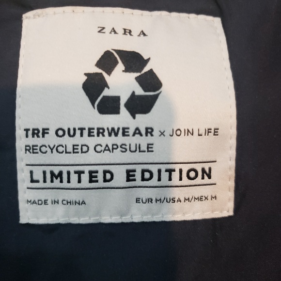 Zara | Bags | Zara Recycled Capsule Large Reusable Bag Navy | Poshmark